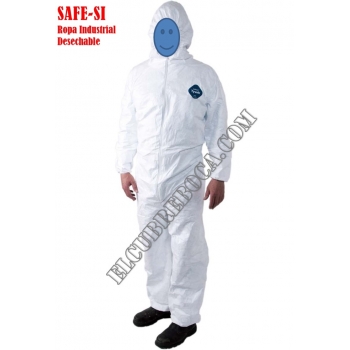 OVEROL CON CAPUCHA TYVEK DUPONT (Baja disponibilidad) - SAFE-SI Ropa ...