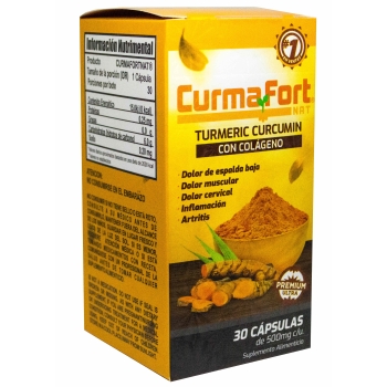 CurmaFort Turmeric Curcumin - Botánica Laya - Productos naturistas