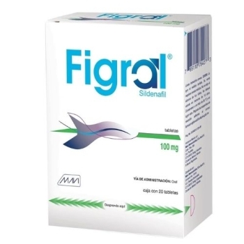FIGRAL (SILDENAFIL) 100MG 20 TABLETAS - MEXIPHARMACY - FARMACIA ONLINE ...