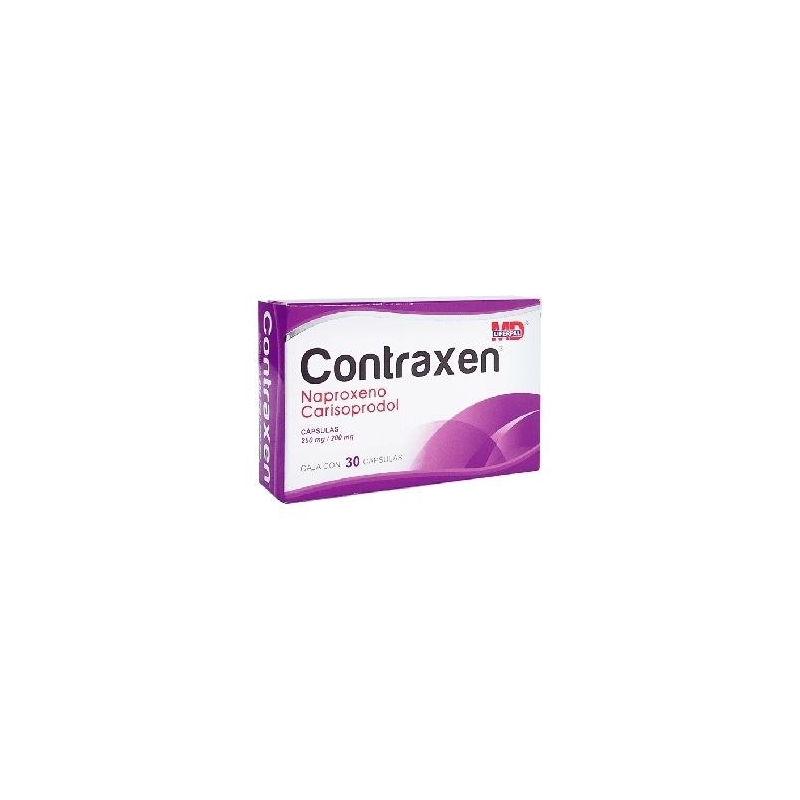 CONTRAXEN c/30 CAPS. ( DORSAL ) 200/250 MG. - MEXIPHARMACY - PHARMACY ...
