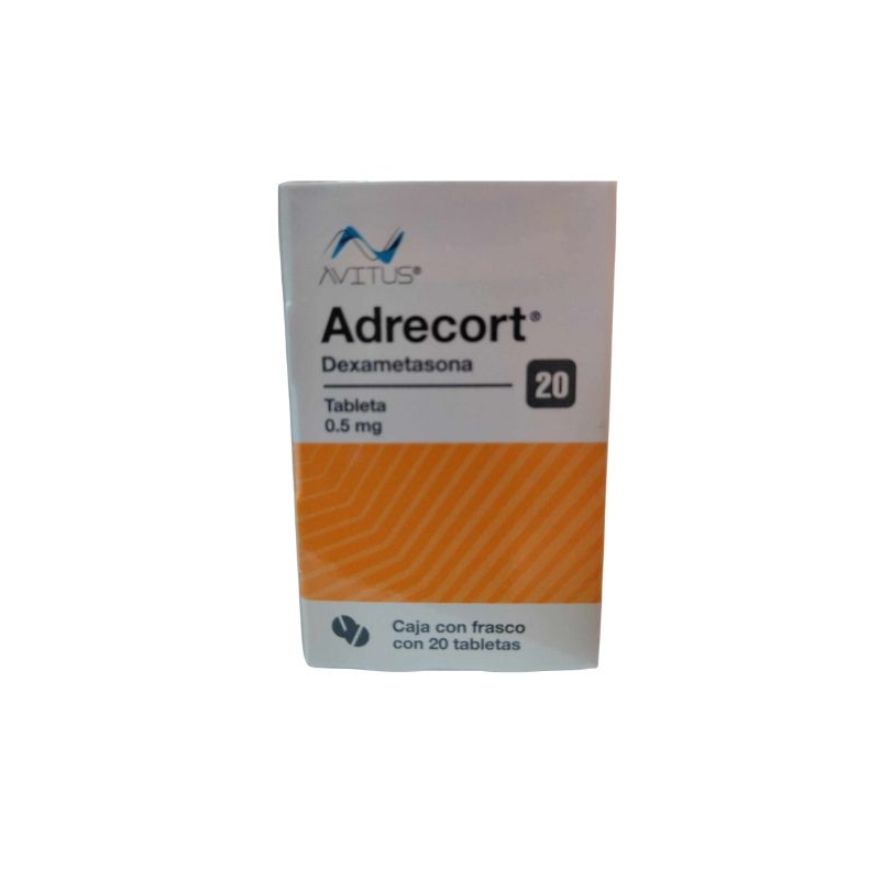 ADRECORT (DEXAMETASONA) 0.5MG 20 TABLETAS - MEXIPHARMACY - FARMACIA ...