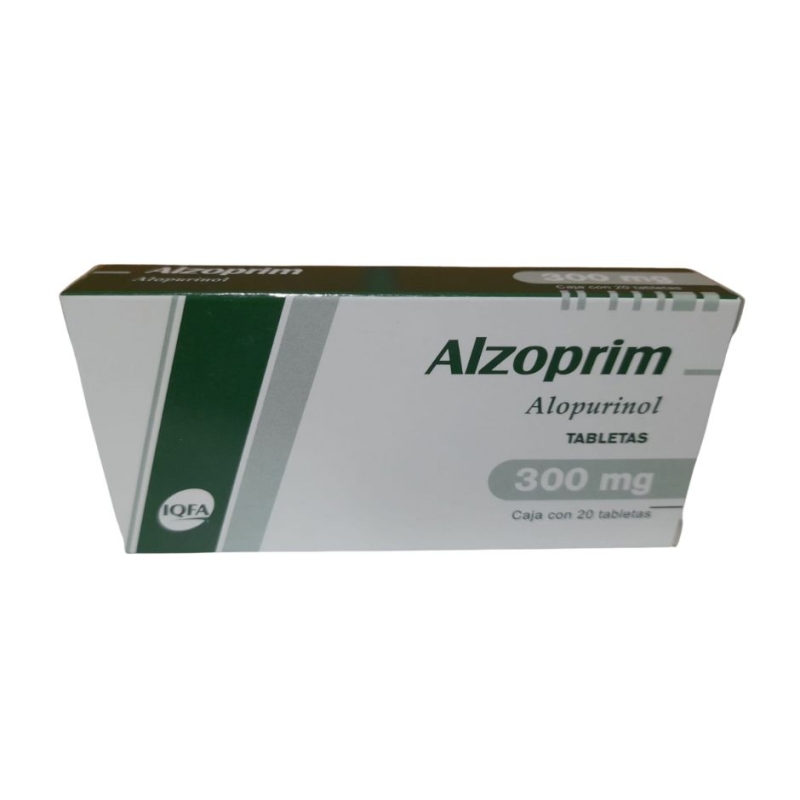 ALZOPRIM (ALOPURINOL) 300MG 20TABS - MEXIPHARMACY - FARMACIA ONLINE EN ...
