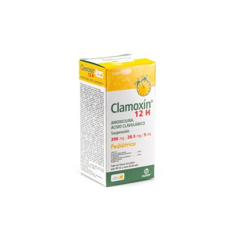 CLAMOXIN 12H 40ML SUSP. PEDIATRICA POLVO - MEXIPHARMACY - FARMACIA ...