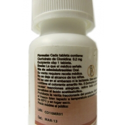 BOMATH (CLONIDINA) 0.2MG 100TAB - MEXIPHARMACY - FARMACIA ONLINE EN ...