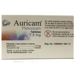 MOBIC (MELOXICAM) 7.5MG 20TAB - MEXIPHARMACY - PHARMACY ONLINE IN ...