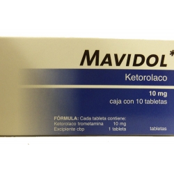 MAVIDOL (KETOROLACO) 10MG 10TABLETAS - MEXIPHARMACY - FARMACIA ONLINE ...
