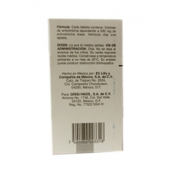 ILOSONE (ERYTHROMYCIN) 500MG 20PILLS - MEXIPHARMACY - PHARMACY ONLINE ...