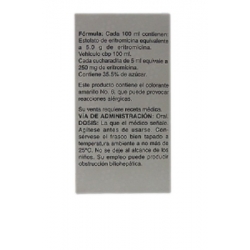 ILOSONE (ERYTHROMYCIN) 250MG 120ML SUSPENSION *THIS PRODUCT IS ONLY ...