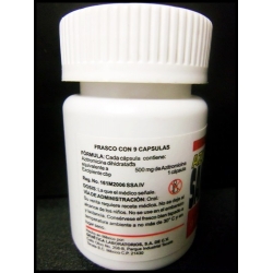 ZITHROMAX (AZITHROMYCIN) 9CAPS 500MG - MEXIPHARMACY - PHARMACY ONLINE ...