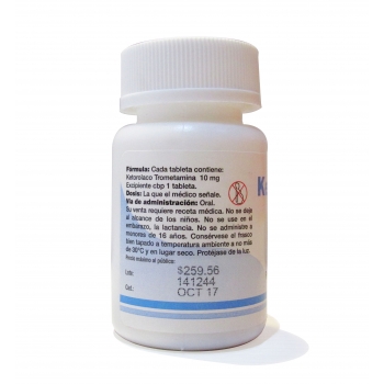 VEROLAK ( ketorolaco ) 10mg C/50 tabletas - MEXIPHARMACY - FARMACIA ...