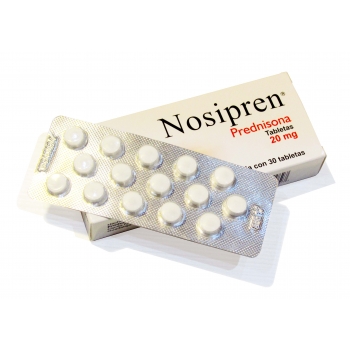 NOSIPREN (Prednisone) 20MG TAB 30 - MEXIPHARMACY - PHARMACY ONLINE IN ...