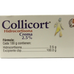COLLICORT (HIDROCORTISONA) 2.5% CREMA 60G - MEXIPHARMACY - FARMACIA ...